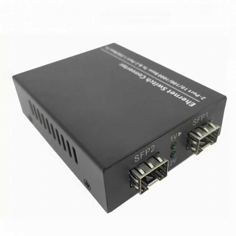 Gigabit Network SFP Fiber switch 1000Mbps SFP media converter Ethernet ...