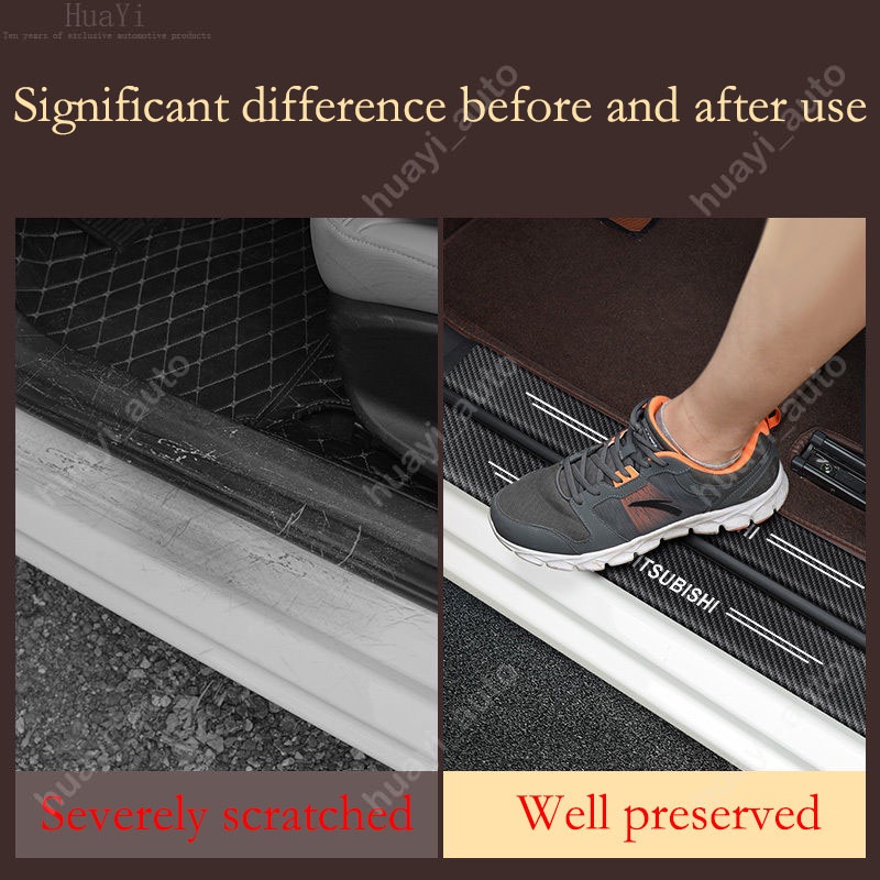 Car Sill Sticker Anti-Scratch Waterproof Trunk Protector Accessories ...