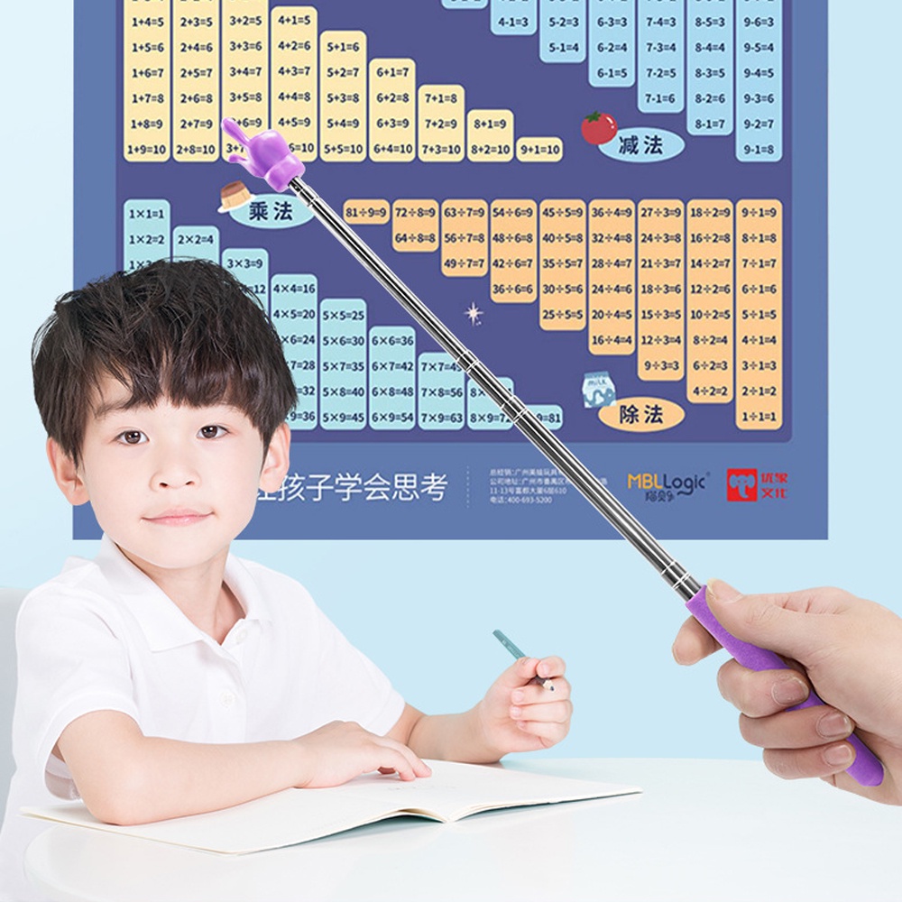 55cm Telescopic Teaching Pointer Whiteboard Pointer Teaching Pen Aids ...