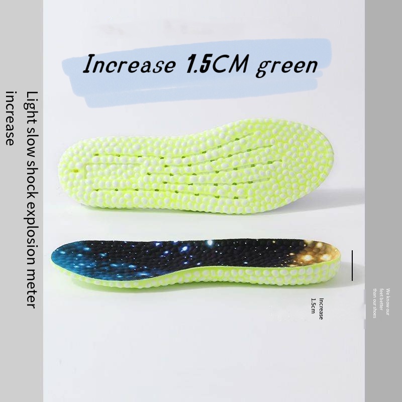Shock Absorber Insoles pad inserts heel cushion basketball running ...