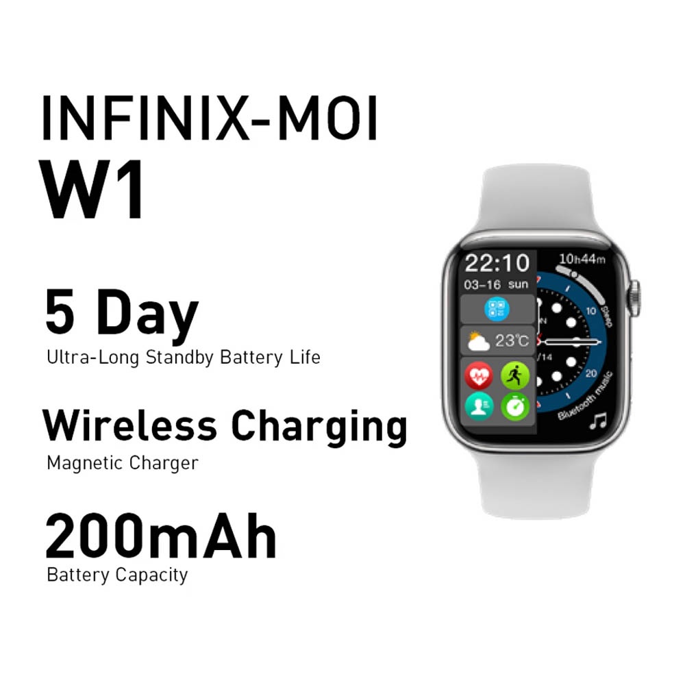Infinix - Moi W1 Smart Watch | 1.83" TFT 240*282 | RTL8762DE Platform ...