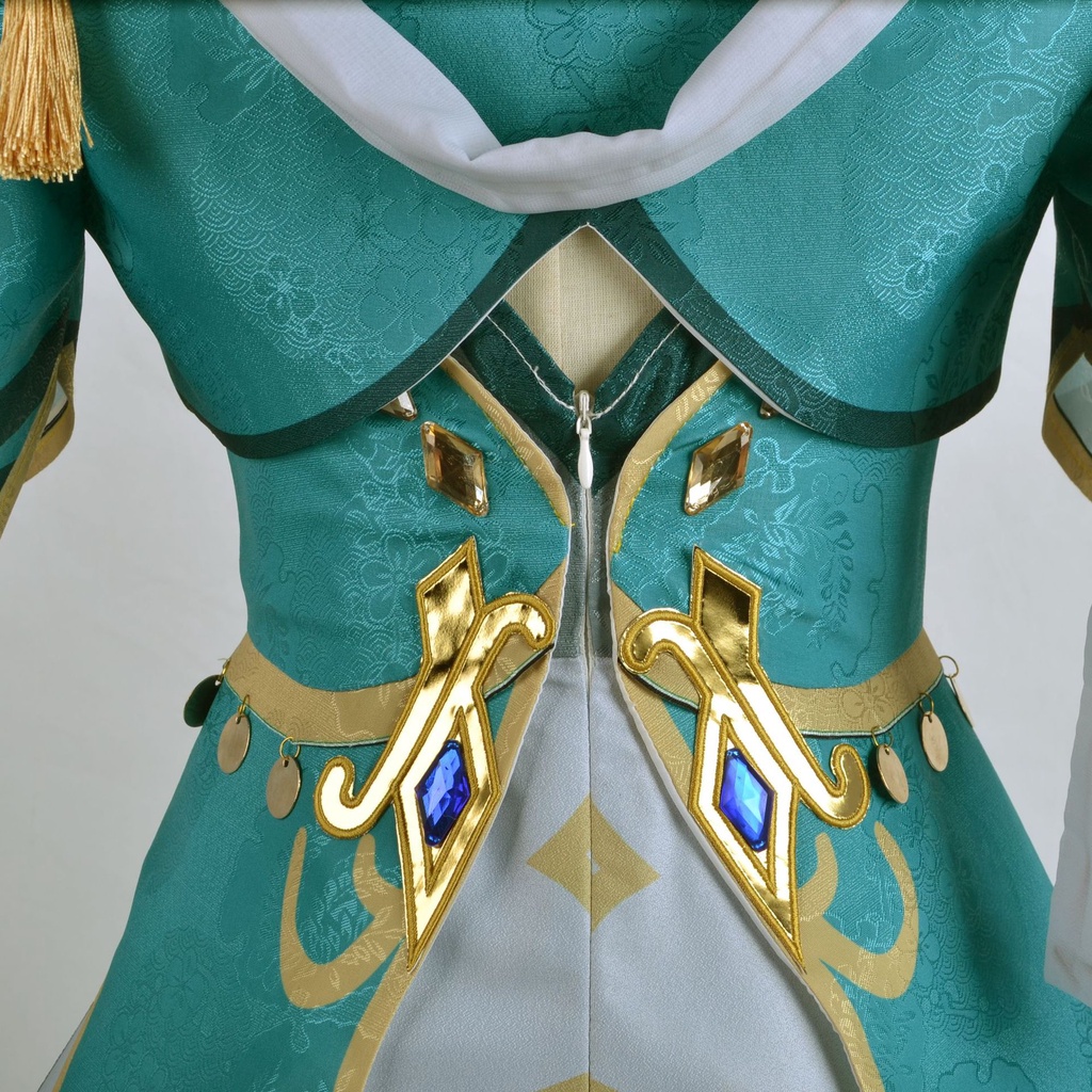 New Genshin Impact Cosplay Lisa Costume Wig Cos Dress Halloween ...