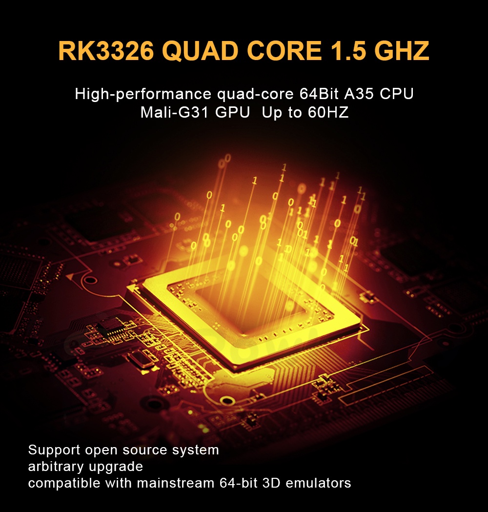 POWKIDDY RGB10S 3.5-Inch IPS OGA Screen Open Source Handheld Game ...