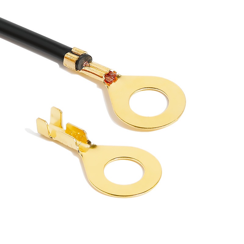 50PCS Open Barrel Wire Crimp Copper Terminal Connerctor- Non-Insulated ...