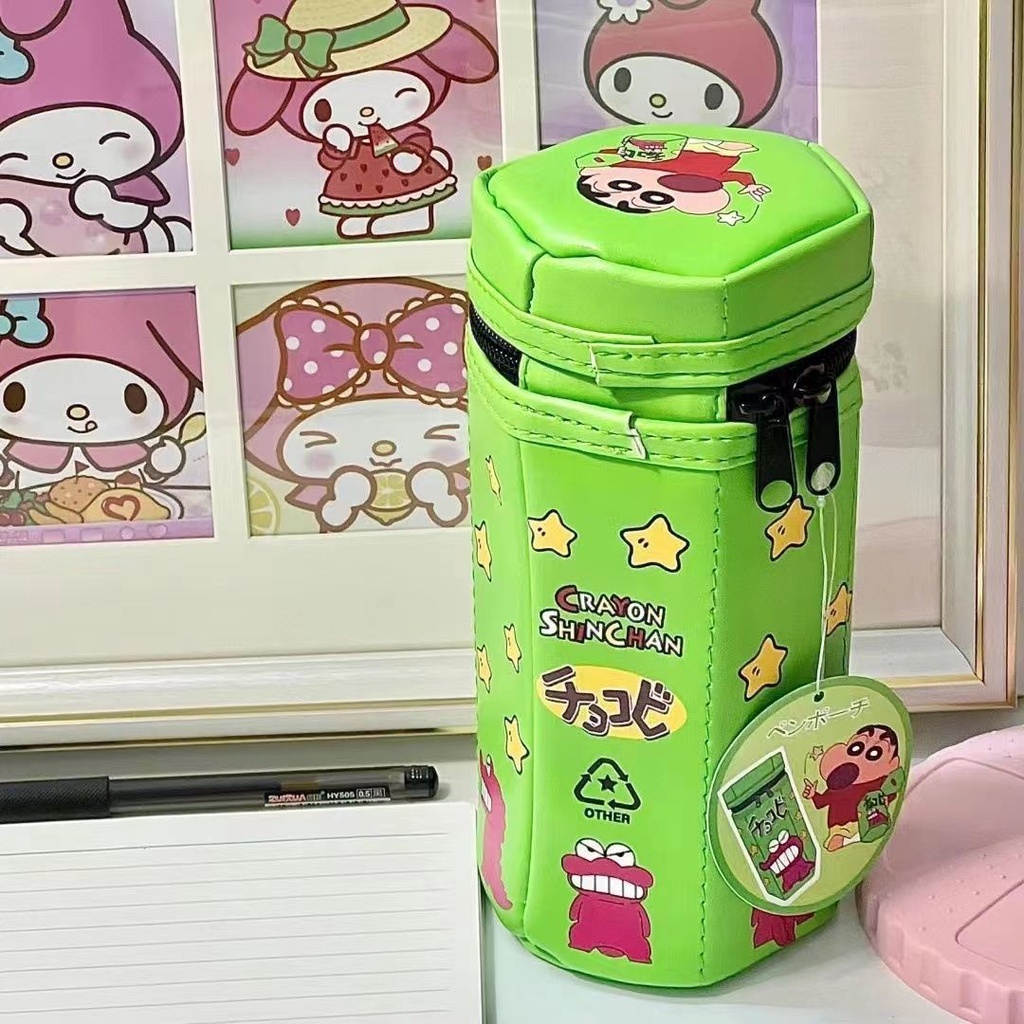 Crayon Shin-Chan Pencil Case Zipper Three-Dimensional Stationery Box ...
