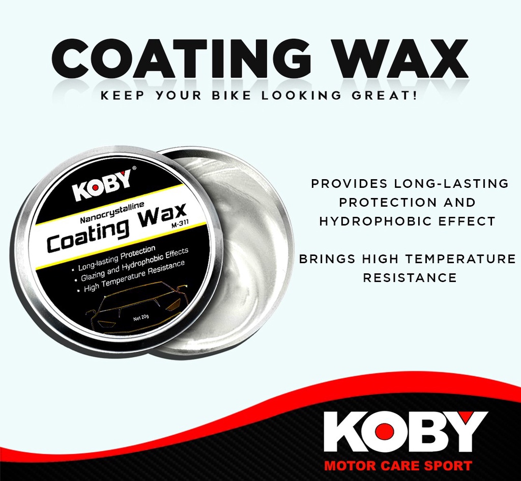Koby Nanocrystalline Coating Wax 20g | Shopee Philippines