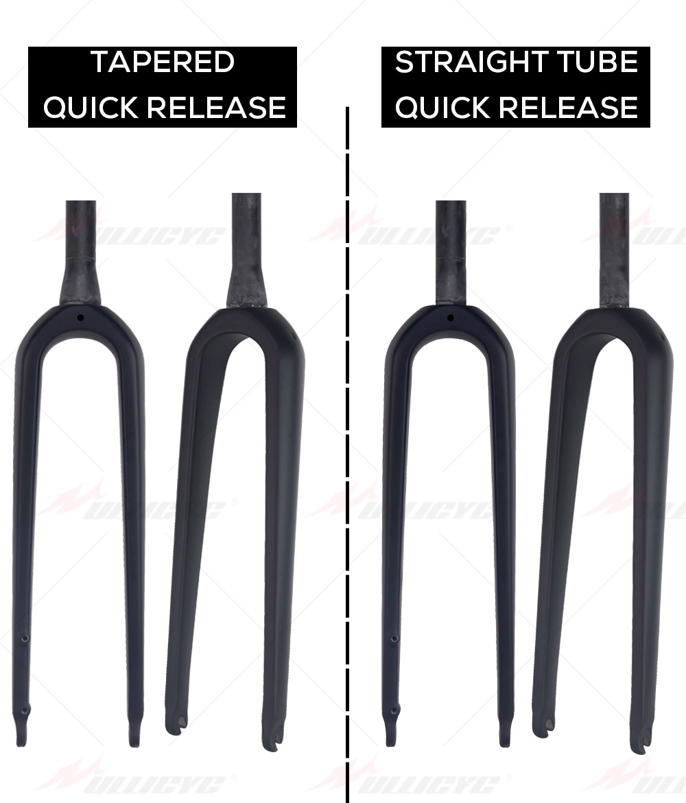ULLICYC Gravel Fork All Carbon Fiber Road Bicycle Fork Quick Release ...