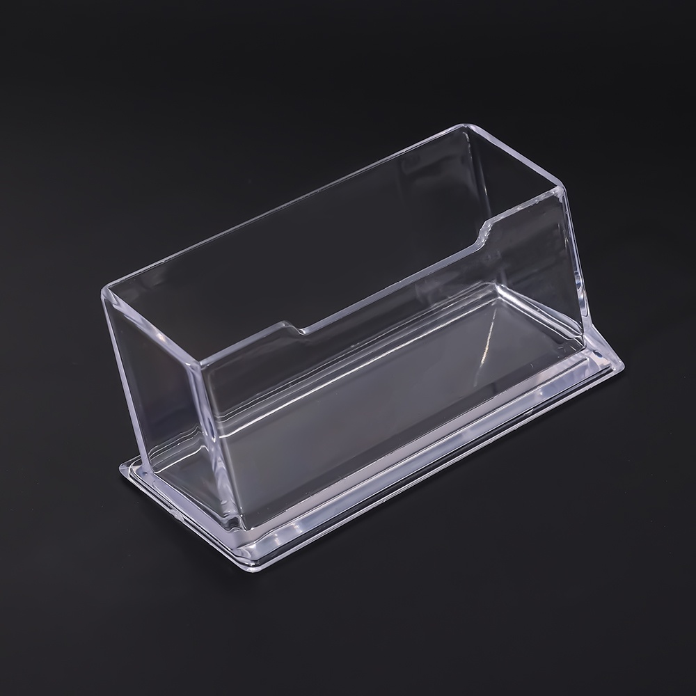 Acrylic Transparent Place Card Holder Desktop Business School Office ...