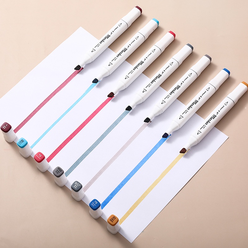 Cool Colors Art Marker Double Head Alcohol Based Brush Pen Sketching ...
