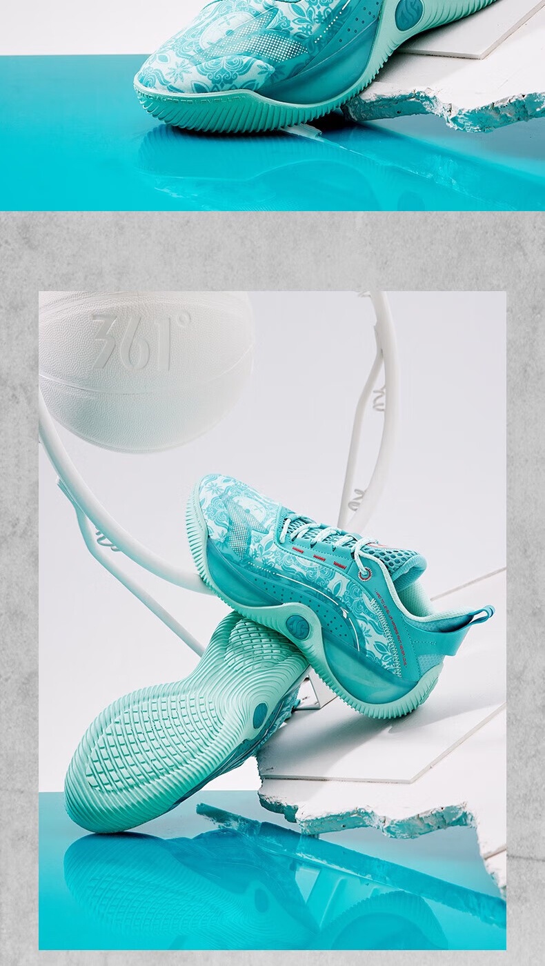 361 Degrees Ag2 Lvl Up Basketball Shoes Men Actual Combat Training ...