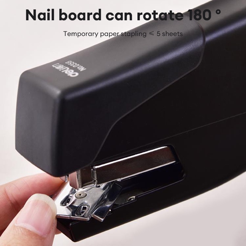 Deli Stapler 24/6 26/6 Effortless Plier Stapler 30sheets Heavy Duty ...