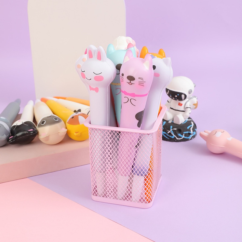 Squishy and Cute Kawaii Pen Kawaii Accessories Cute Girl Pens Animal ...