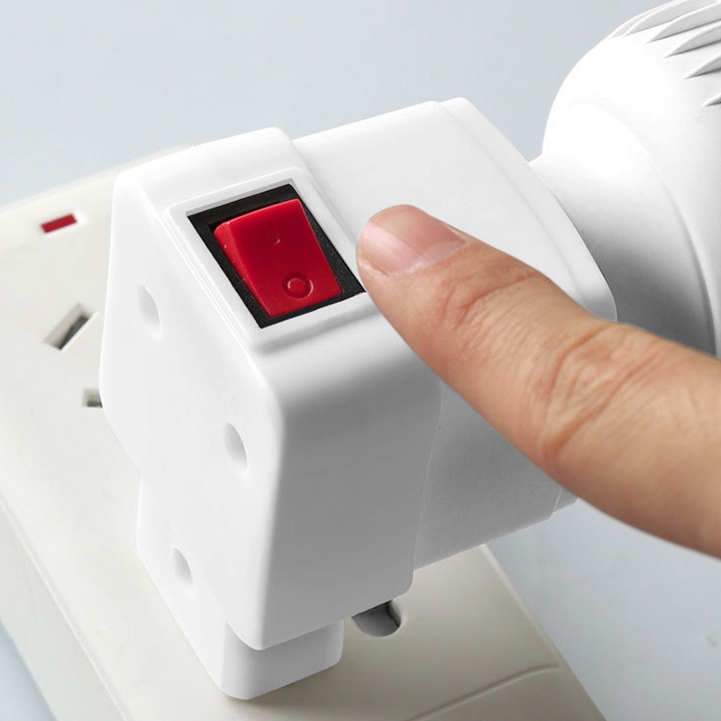 E27 Light Sockets Movable Screw Led Lamp Bulb Holder With Switch White ...