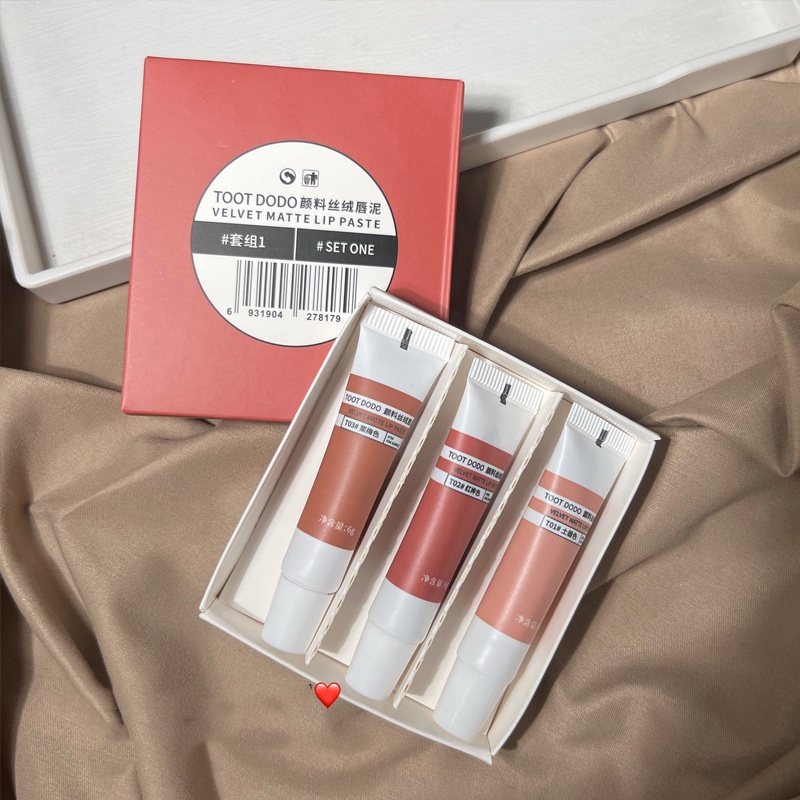 Toot Dodo Lip Mud Mist Face Velvet lipstick Lip glaze matte mud lip ...