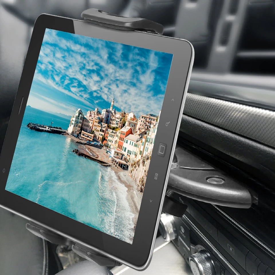 CD card slot bracket Car tablet holder Adjustable car bracket Car phone ...