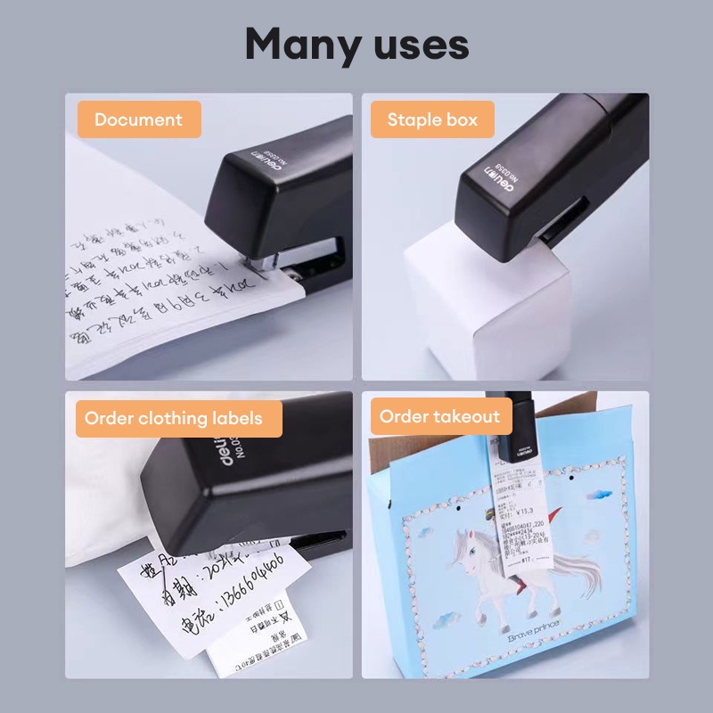 Deli Stapler 24/6 26/6 Effortless Plier Stapler 30sheets Heavy Duty ...