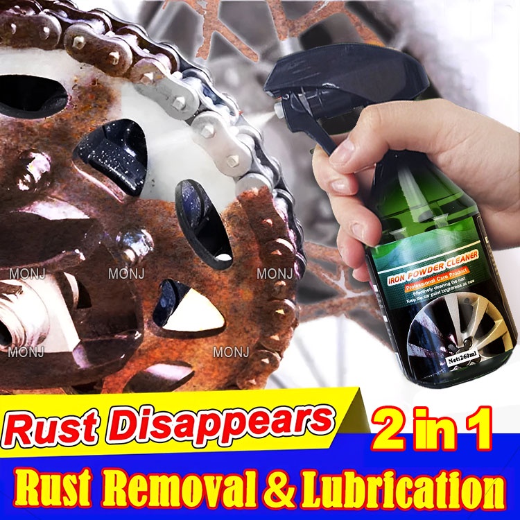 100% Effective Rust Remover for Motorcycle Metal Car Anti Rust Remover ...