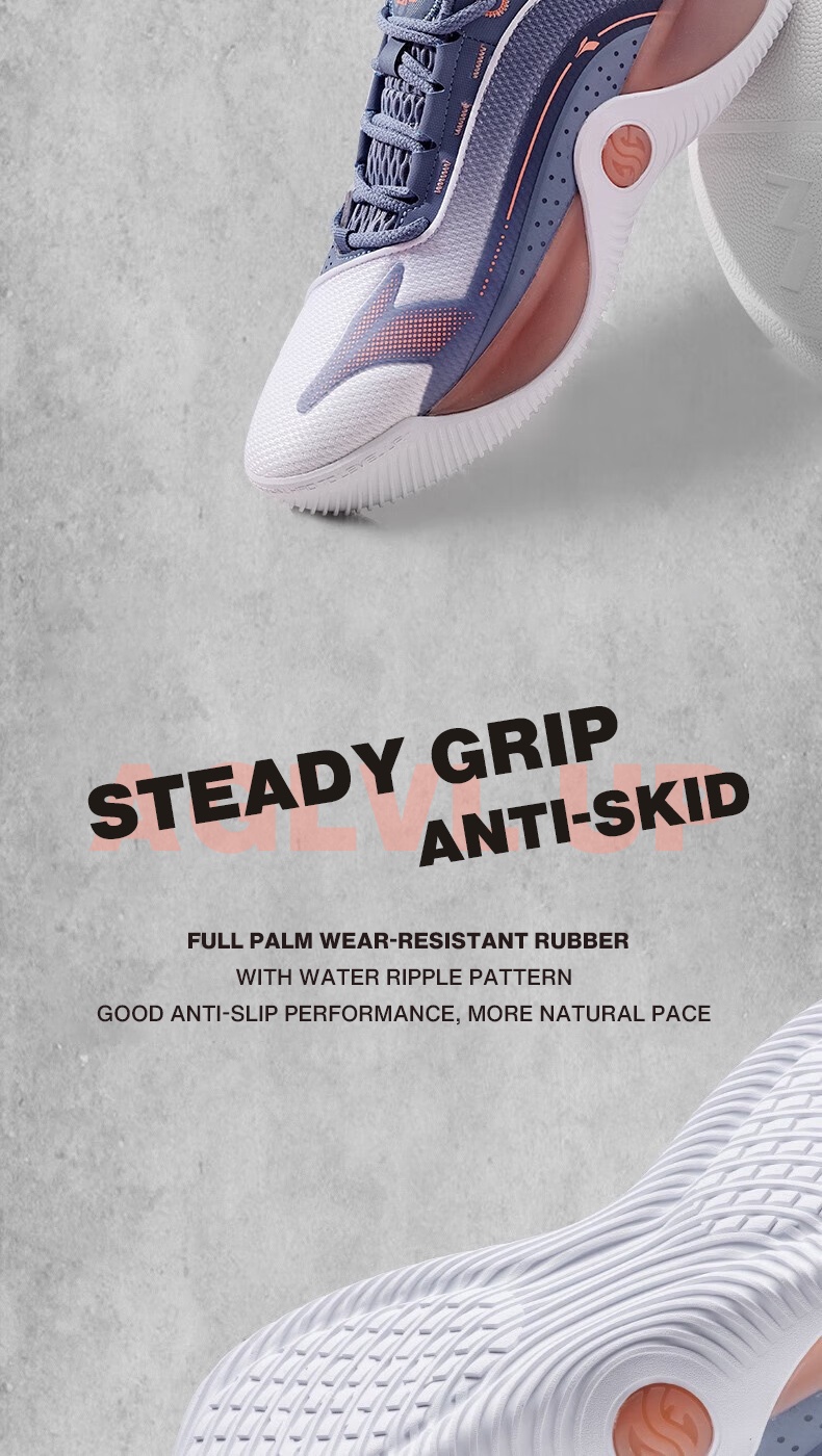 361 Degrees Ag2 Lvl Up Basketball Shoes Men Actual Combat Training ...