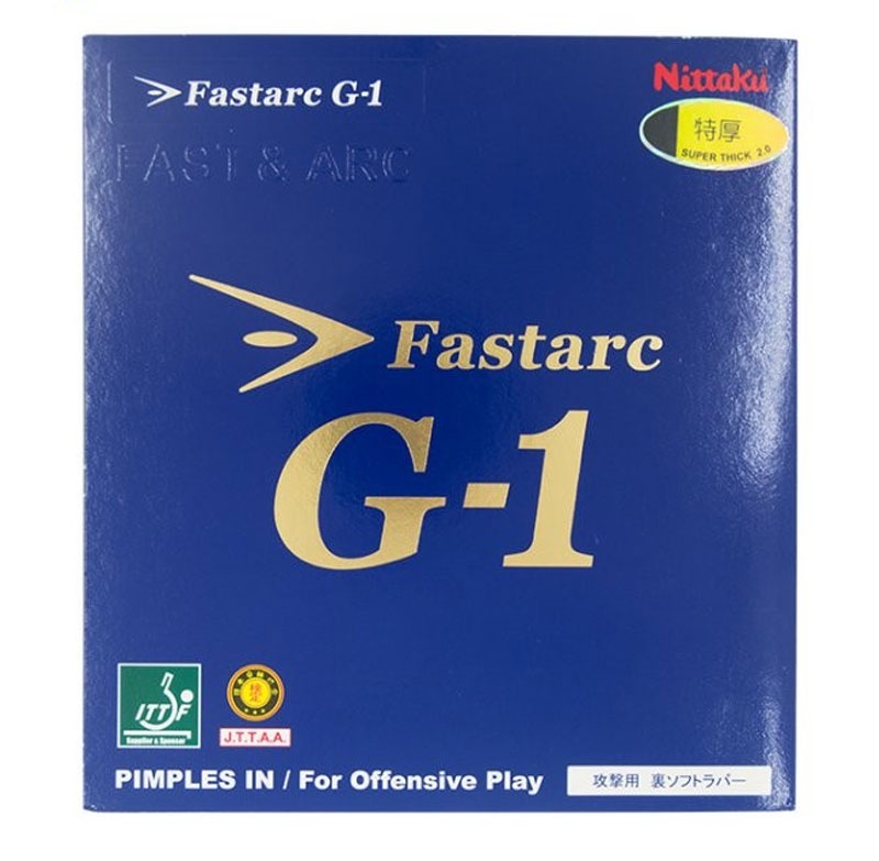 Nittaku Fastarc Table Tennis Rubber G1 C1 P1 S1 Non-sticky Ping Pong Coating Rubber Selection of ...
