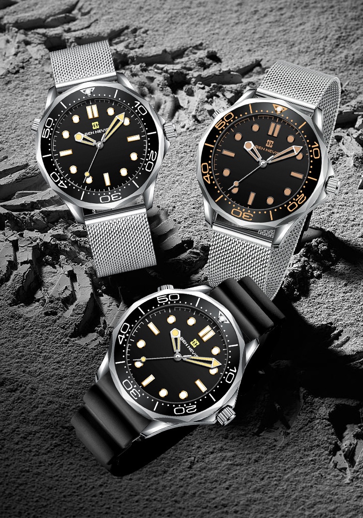 BEN NEVIS Brand Original Genuine Men's Watch New high-end business men ...