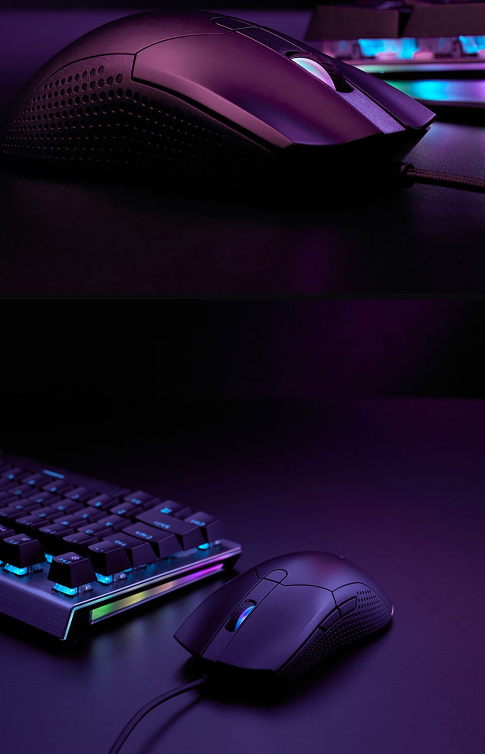 Rapoo V30 Gaming Mouse RGB Wired USB 16.8 millions RGB Backlight Mouse ...