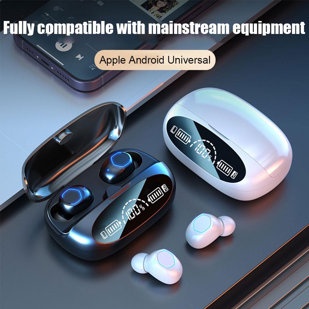 M22 TWS Wireless Headphones Gaming Headset 9D Stereo Bluetooth With Mic ...