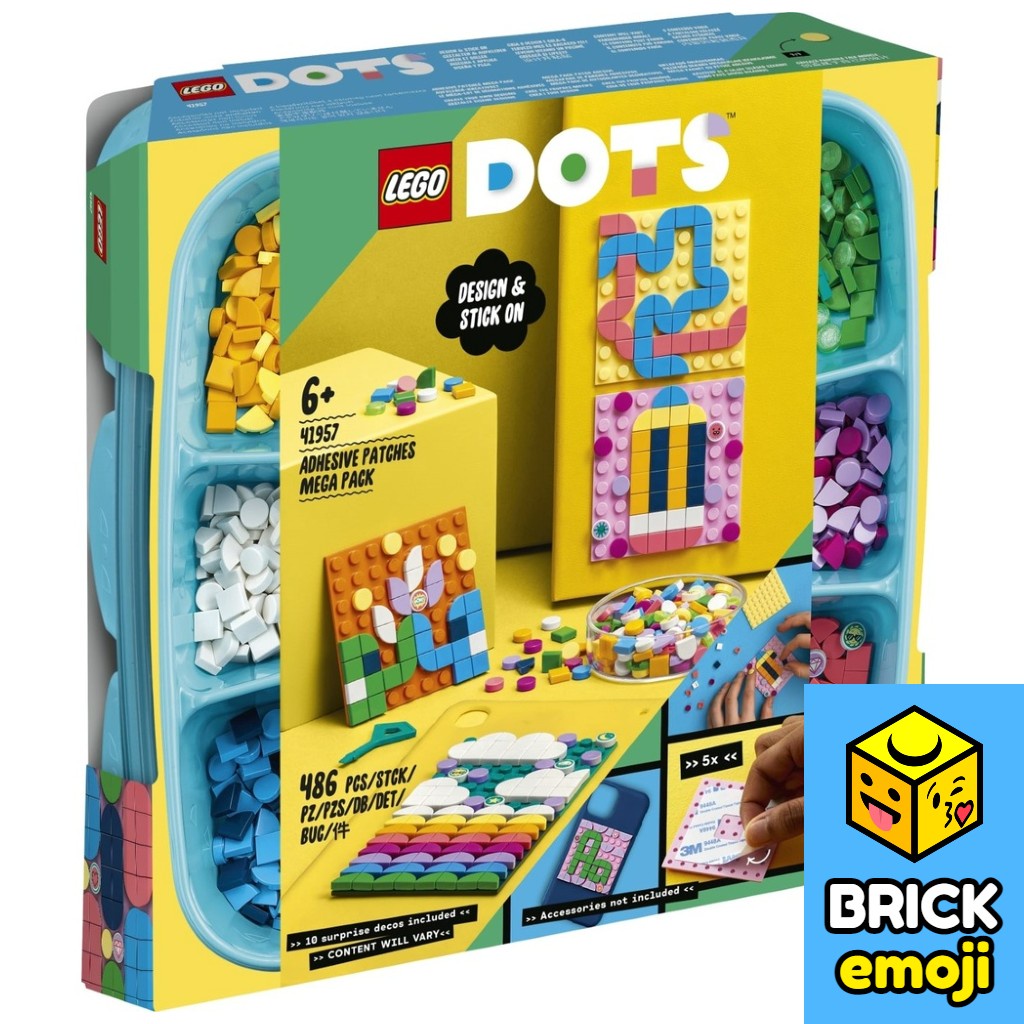 LEGO 41957 DOTS Adhesive Patches Mega Pack | Shopee Philippines