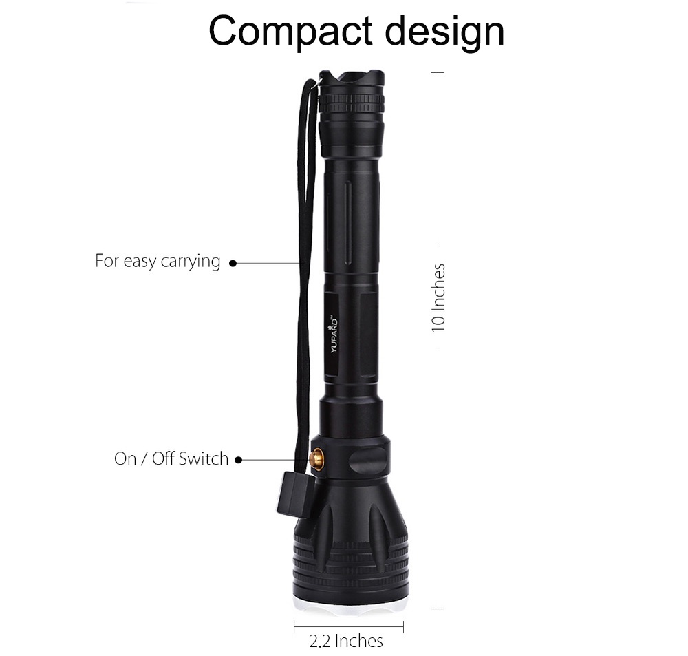 YUPARD Diving Flashlight 30w 5000lm L2 Led White/Yellow Light ...