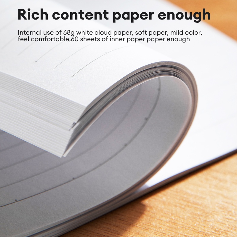 Deli A5 Spring Spiral Notebooks Binder Writing Notepad 70g/60 Sheets ...