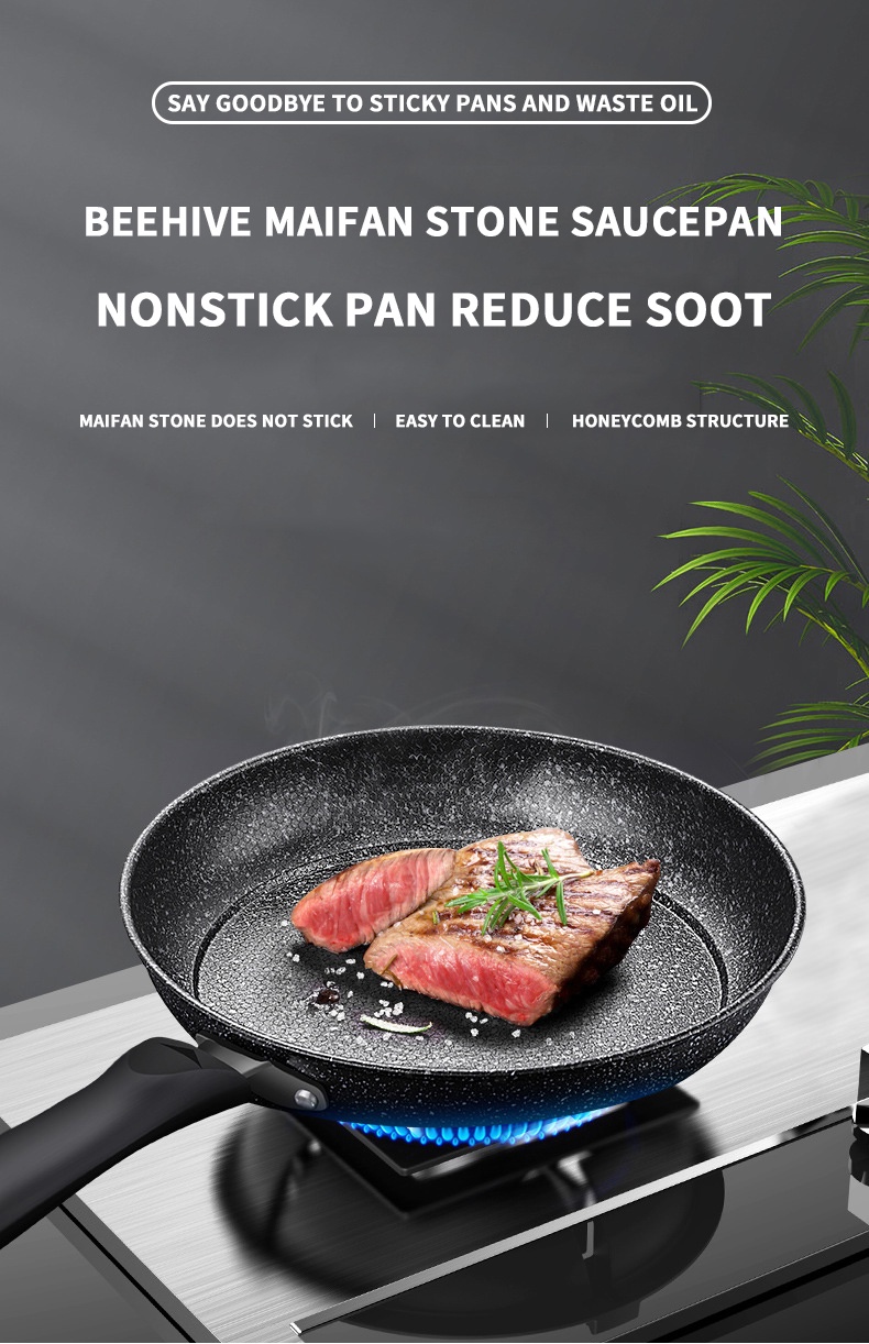 Non Stick Frying Pan Original Maifan Stone Non Stick Pan Wok Pan Non ...