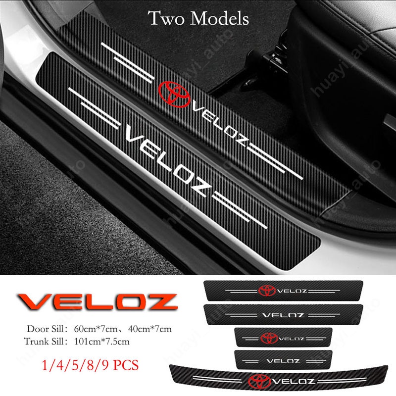 Toyota Veloz Car Sill Sticker Anti-Scratch Waterproof Trunk Protector ...