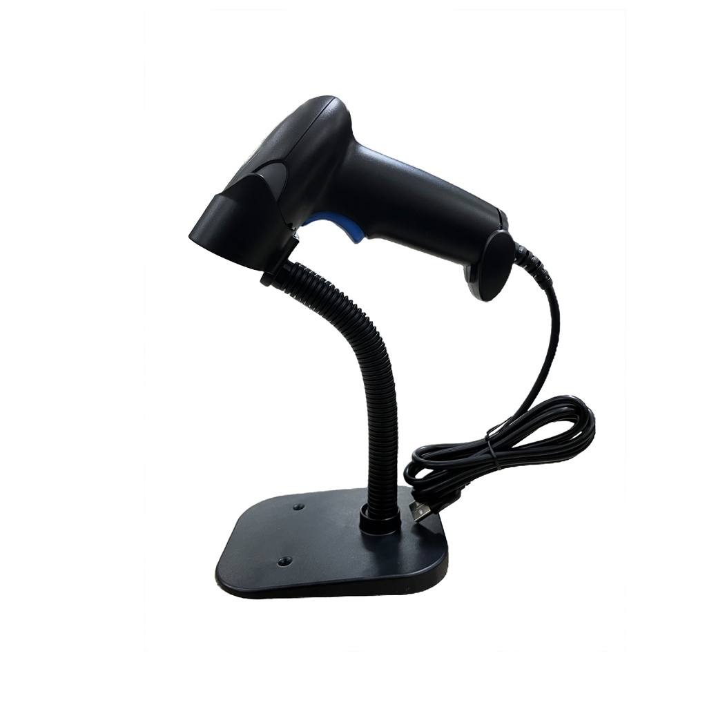 LogicOwl OJ-M930Z 1D 2D Laser Handheld Barcode Scanner with Stand Wired ...