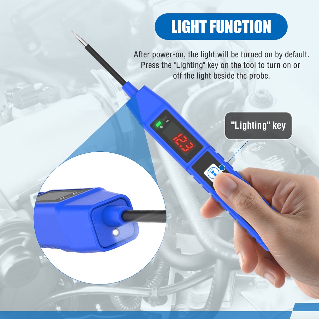【Ready Stock】MRCARTOOL Autory Car Circuit Tester Power Probe Automotive ...