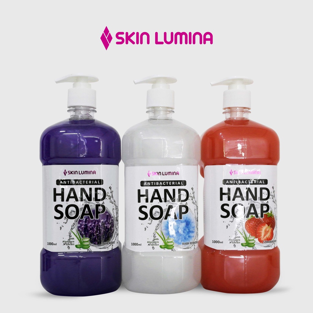 [FDA APPROVED] Skin Lumina Antibacterial Hand Soap w/ Aloe Vera Extract ...