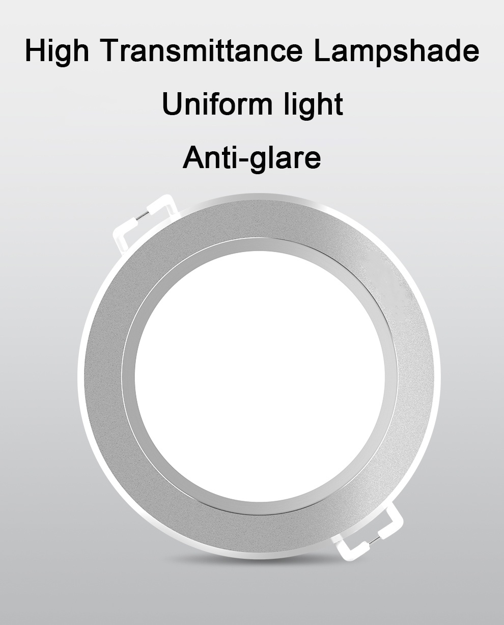 Tri-Color Pin Light Down Light Recessed Pin Light Panel Ceiling Light 5 ...