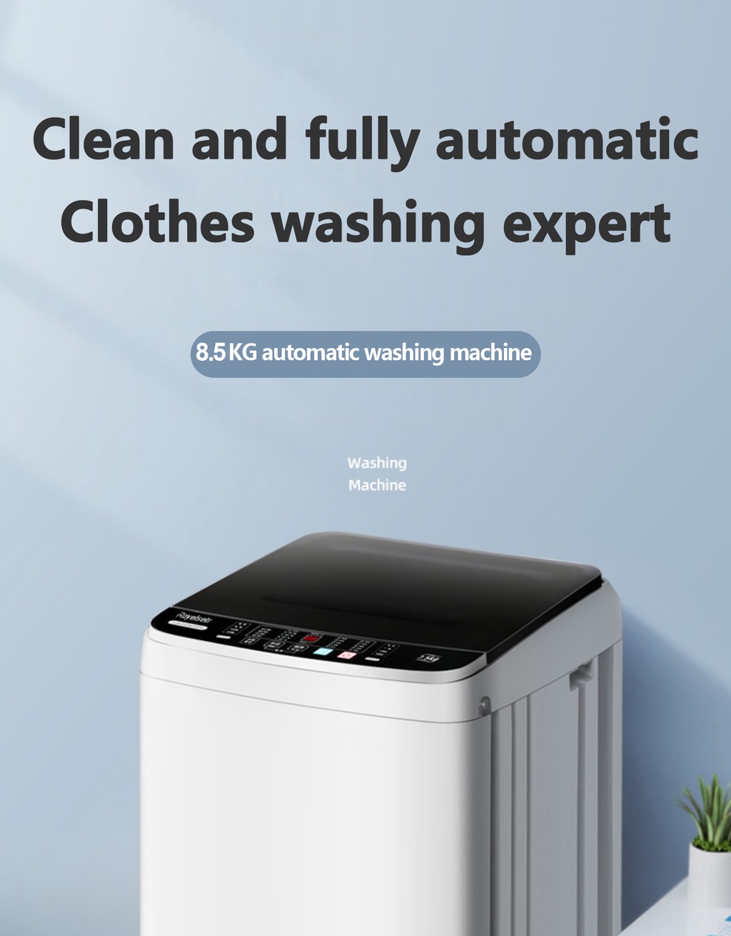 10KG large-capacity single-cylinder automatic washing machine ...