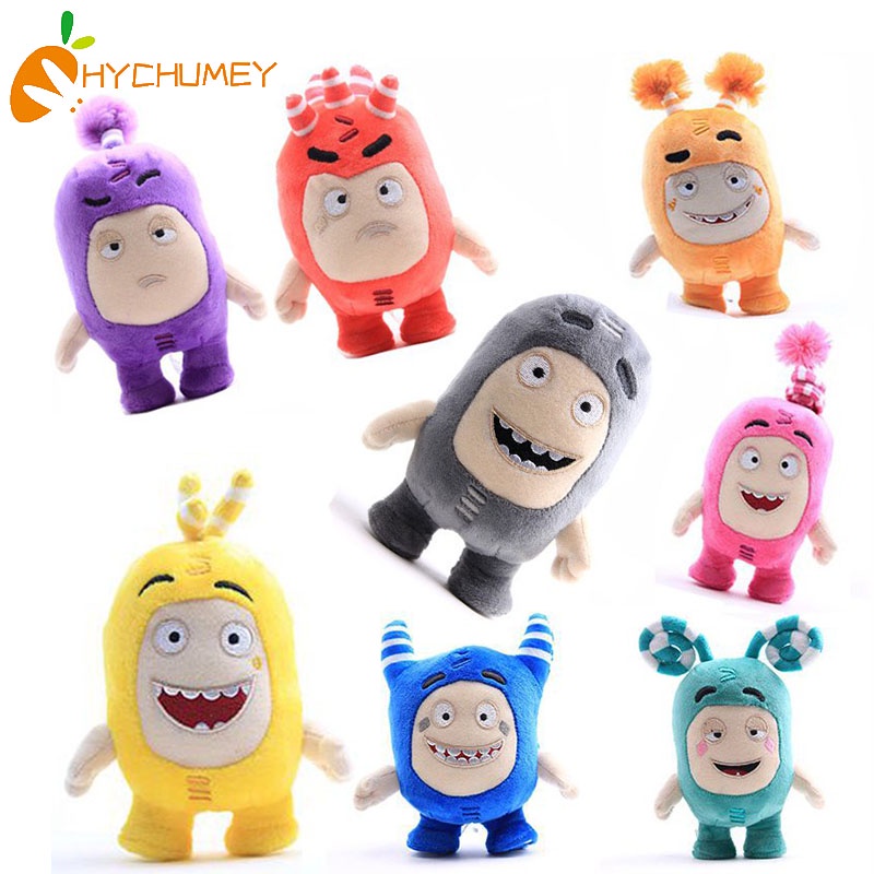 HYC Humey Cartoon Oddbods Plush Soft Cuddly Toy Newt Bubbles Pogo Zee ...