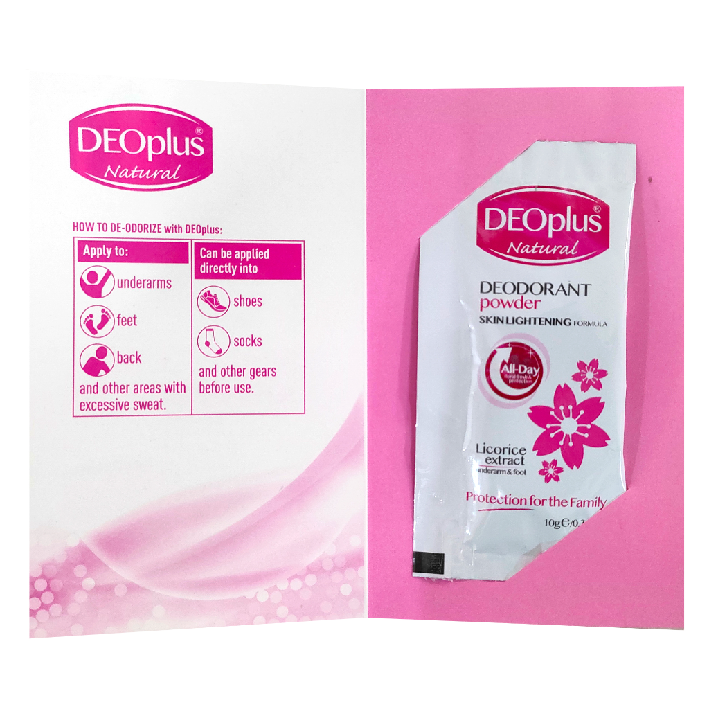 GWP DeoPlus Pink Sampler 10g | Shopee Philippines