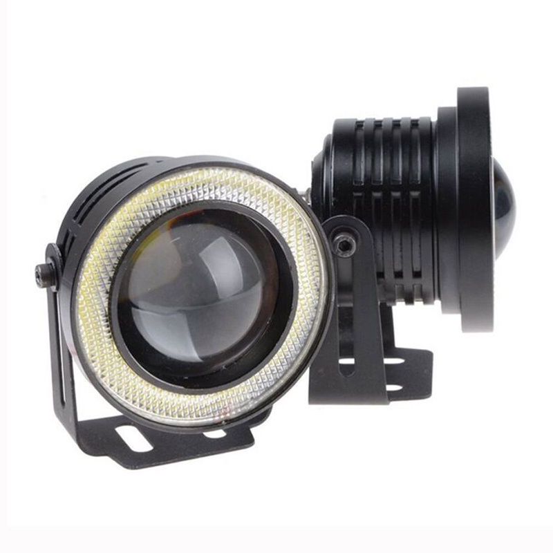 2PCS Car COB LED Angel Eyes Fog Light Ring Lens Projector Halo Ring Fog Lamp | Shopee Philippines
