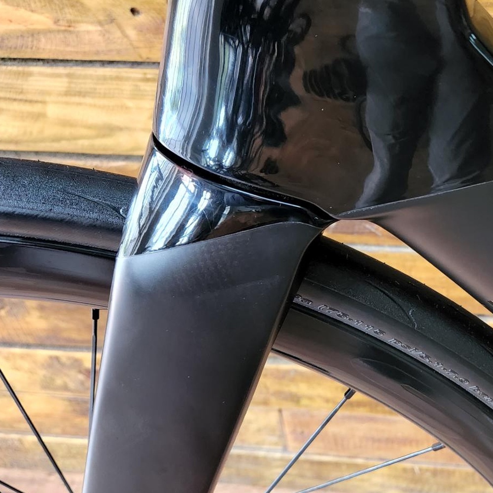 KOCEVLO Carbon Fiber Road Bike Front Fork Disc Brake Slr 1-1/8 Thru ...