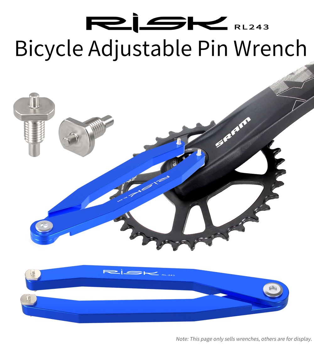 Rompin Bicycle Adjustable Pin Wrench Rl243 Nx/Gx Bottom Bracket ...