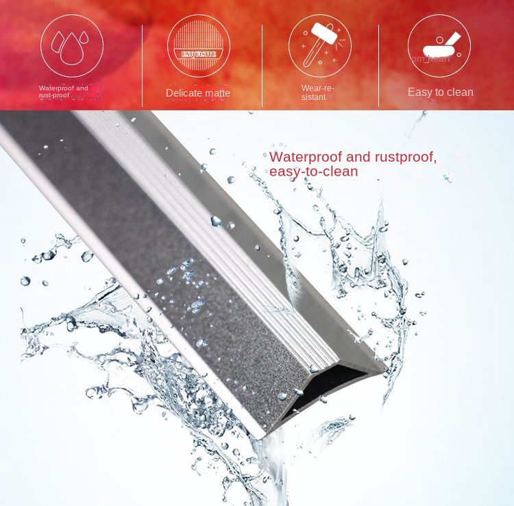 Aluminum Alloy Internal Corner Decorative Strip Ceiling Concave Line ...