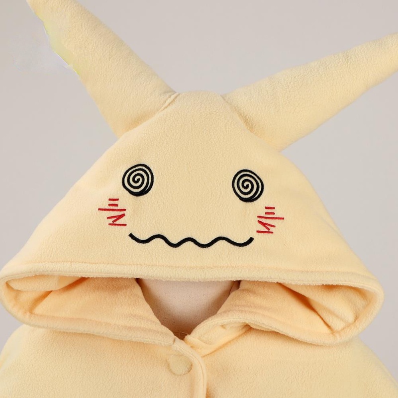 Mimikyu Cartoon Suit Women Pajama Anime Cloak Dress Costume Halloween ...