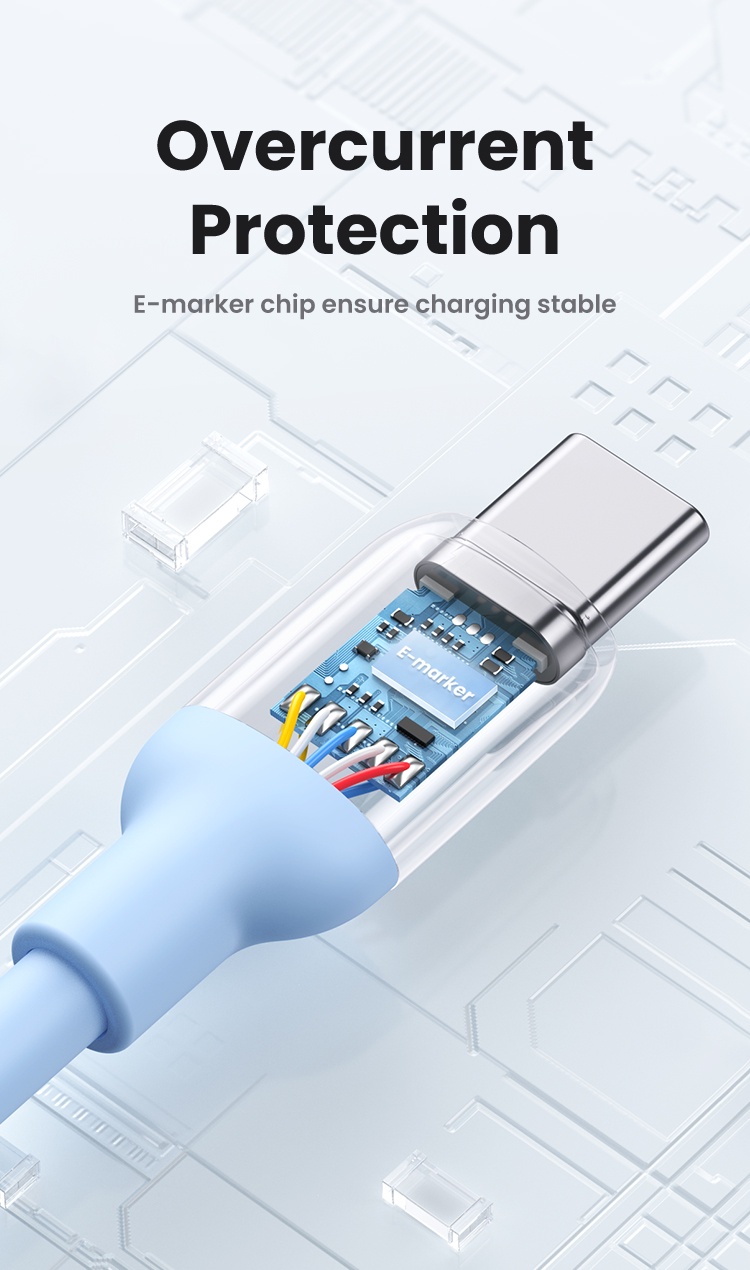 UGREEN Type C Cable 60W Type C to Type C for MacBook Samsung Huawei ...