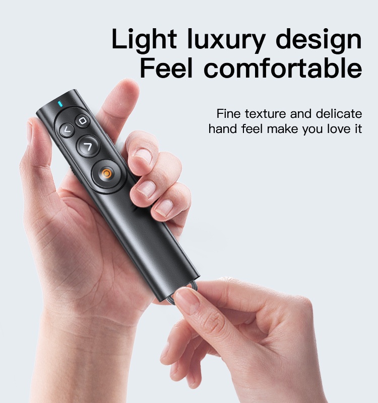 Rechargable 100m USB & Type C Presenter Wireless Laser Pointer 2.4GHz ...