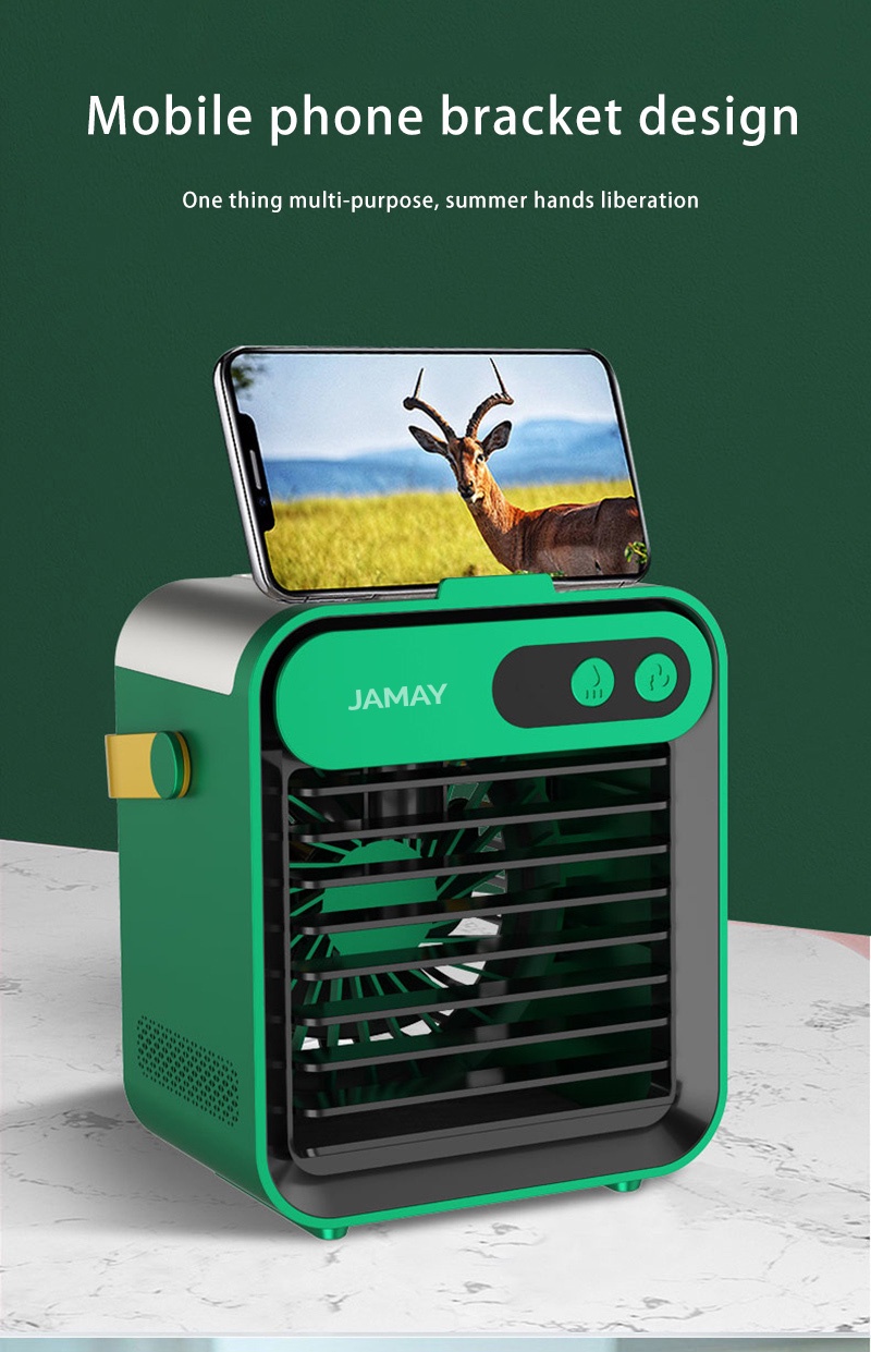 JAMAY Portable Air Cooler Mini Air Conditioner Fan Water Hydrating ...