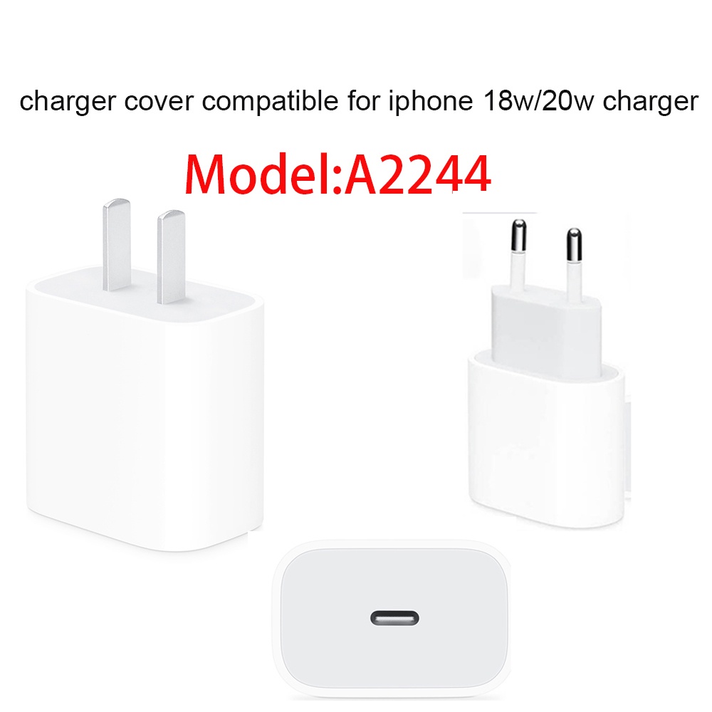 Love Set 18w/20w A2244/A2305 Charger Protector Set Charger Case Cable ...