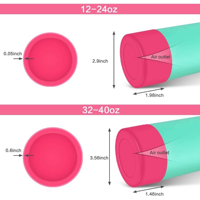12oz-40oz Hydroflask tumbler Accessories Hydro Flask Silicone Boot ...