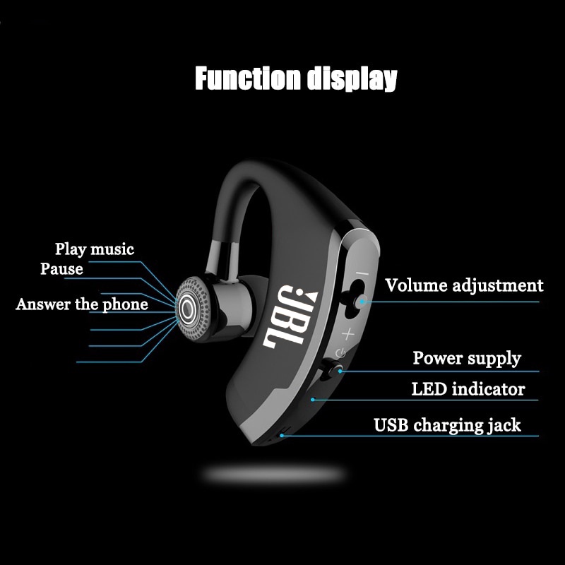 V9 headset bluetooth headset hands-free business wireless bluetooth headset driver call headset ...