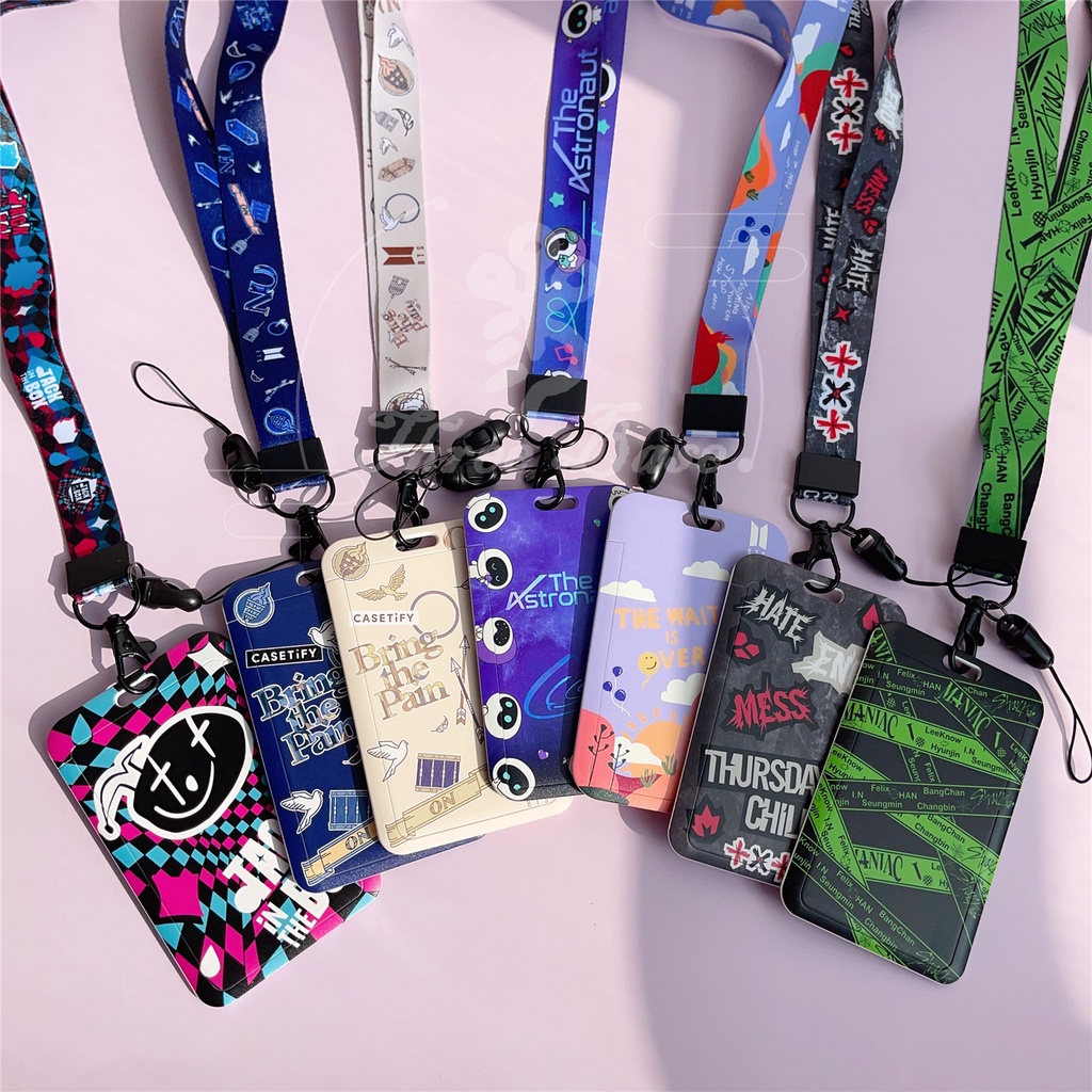 Card Holder KPOP BT boys PTD ID Cards Holders Case Jhope RM INDIGO JIN ...